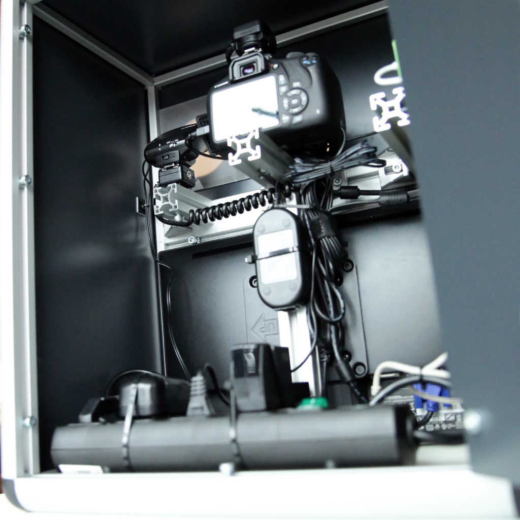 Fotobox Eventbox Ready-GO White Gloss | fertiges Komplettsystem