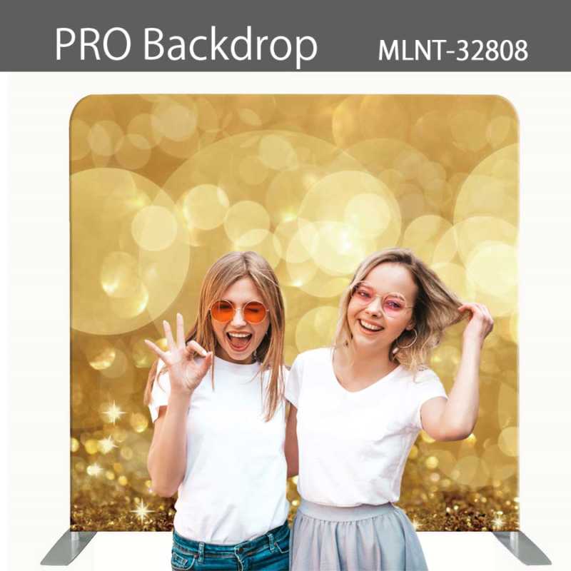 Fotobox Backdrop PRO Hintergrund-system | Starterset Golden Rich