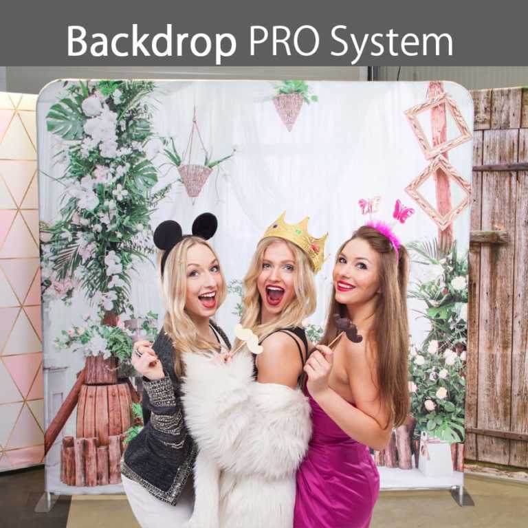 Backdrop PRO Rahmengestell von den EVENTHELDEN