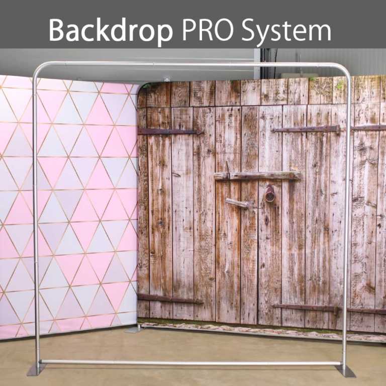 Backdrop PRO Rahmengestell von den EVENTHELDEN